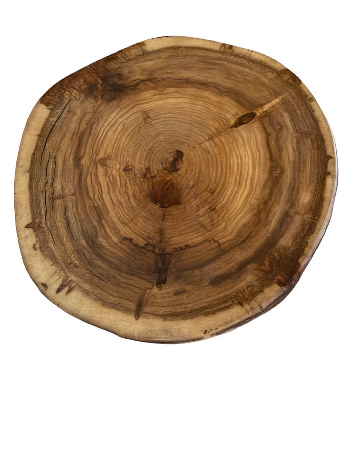 Rustic Log Slice Charcuterie board, Cutting Board, Cake Stand, Serving ...